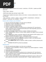 Checklist para Exame Especular Ginecológico | PDF