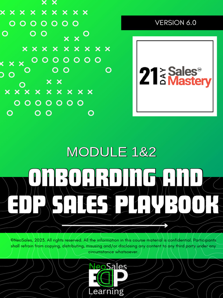 Tec New Sales Playbook | PDF | Entrepreneurship | Learning Styles