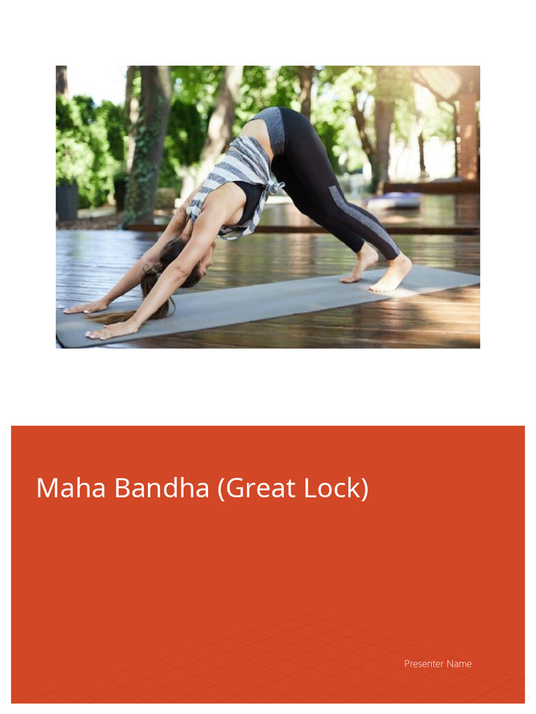 Maha Bandha (Great Lock) | PDF