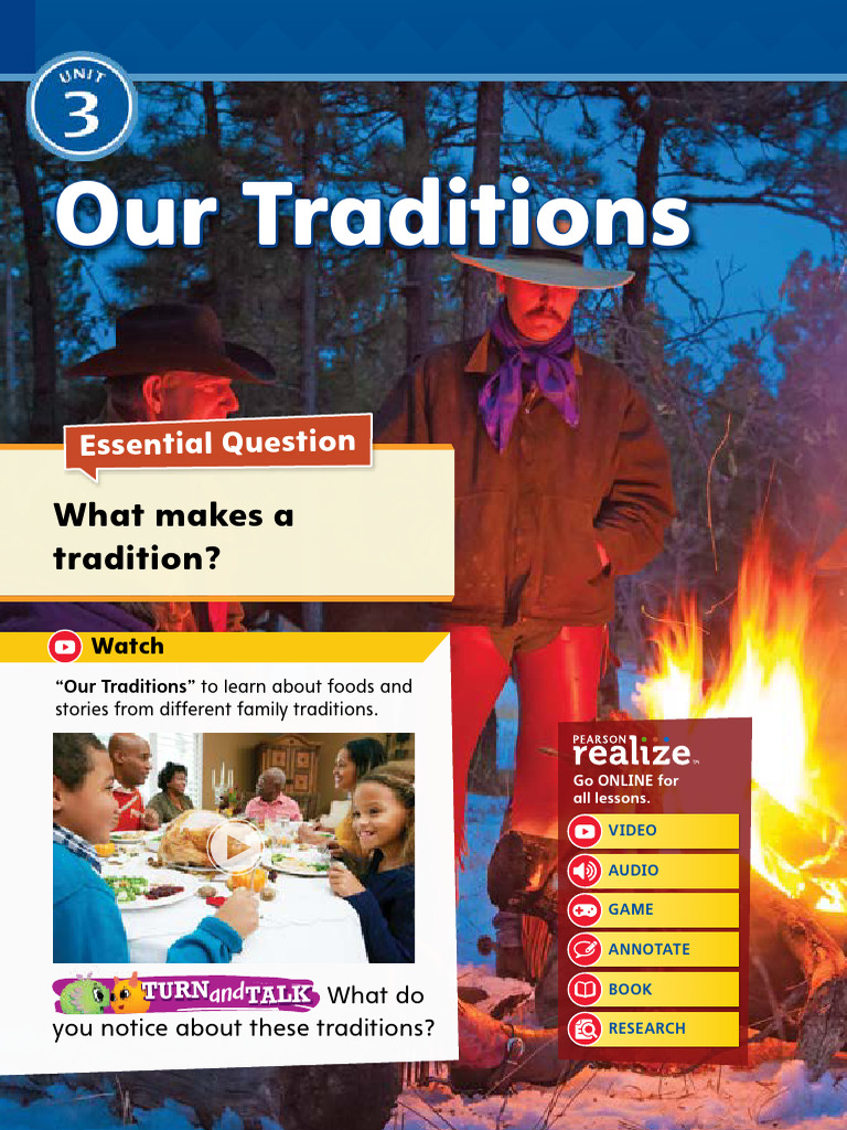 Understanding Traditions in Unit 3 | PDF | Poetry | Verb