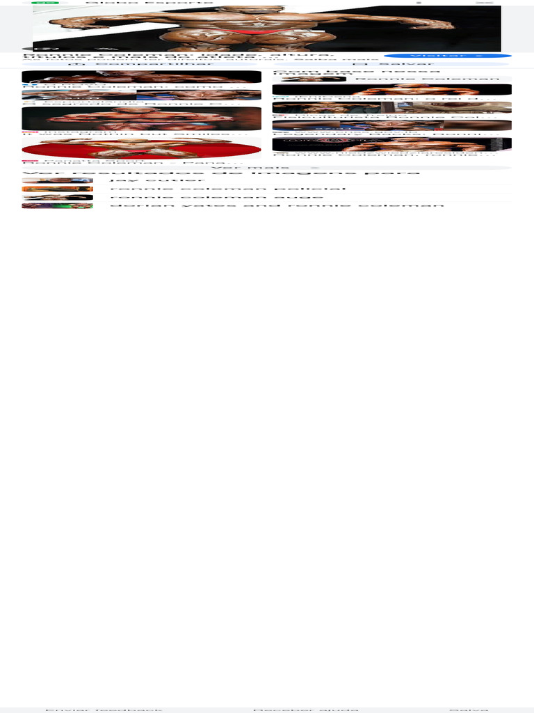 Ronnie Coleman - Pesquisa Google | PDF