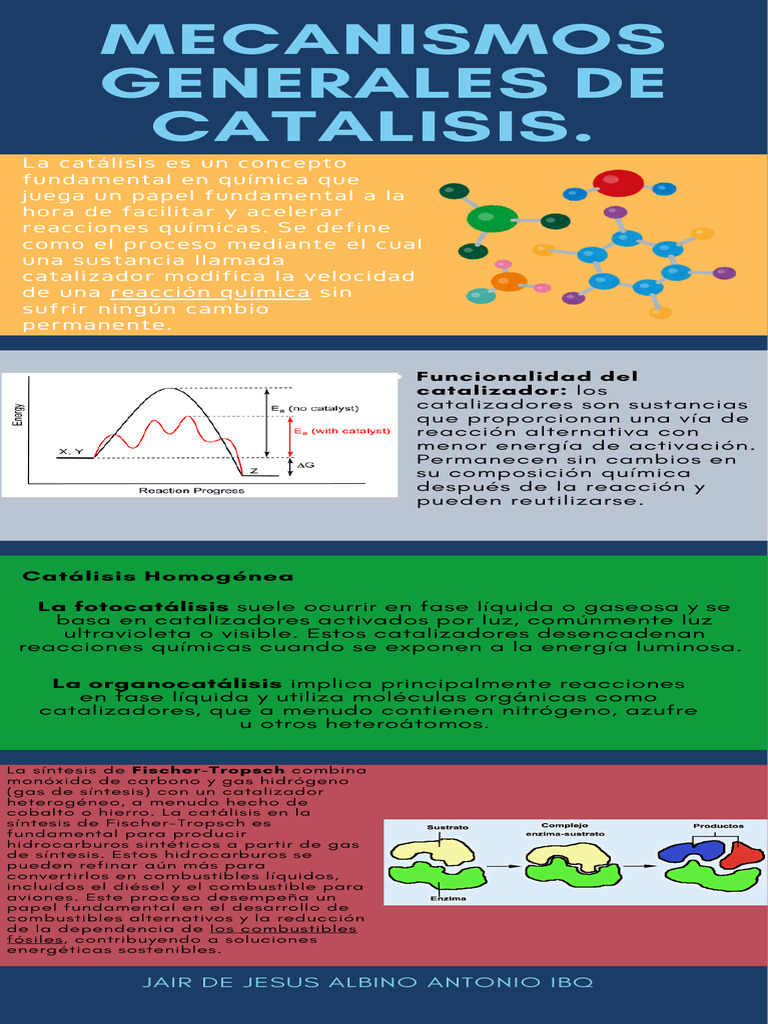 Mecanismo Generales de Catalisis | PDF