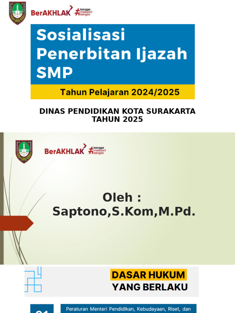 PAPARAN SOSIS E IJAZAH 2025 Edit | PDF