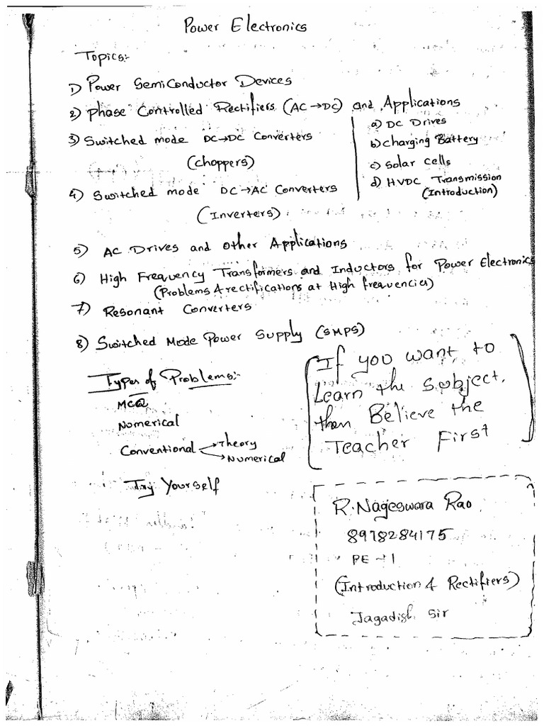 Power Electronics | PDF