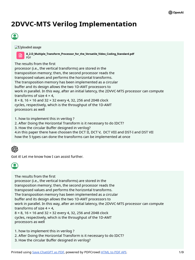 2DVVC-MTS Verilog Implementation | PDF | Computer Data | Computing