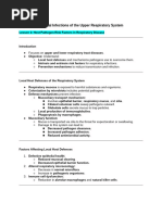 URTI vs LRTI: Key Differences Explained | PDF | Common Cold | Pneumonia