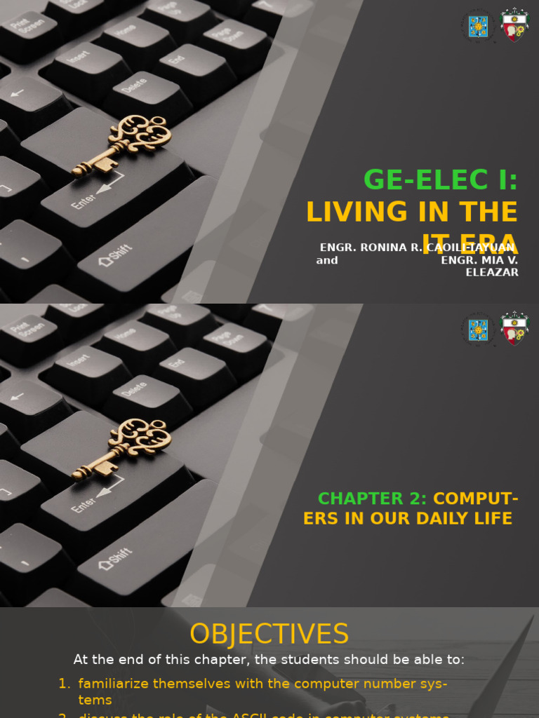 Chapter 2 Computers in Our Daily Life | PDF | Computer Network ...