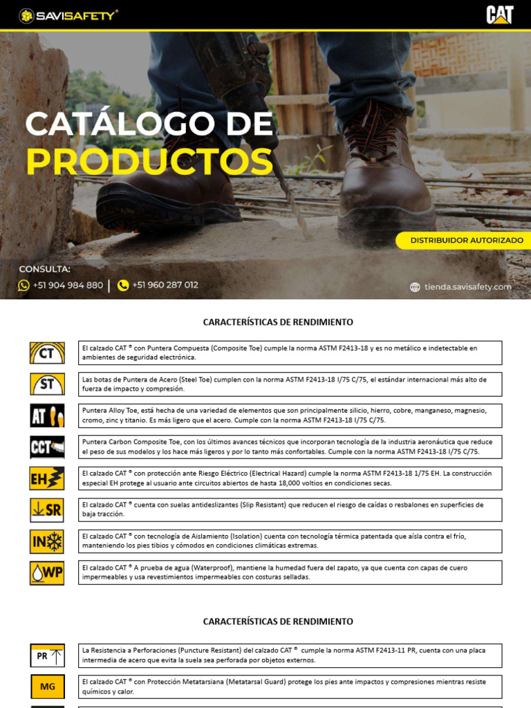 Catálogo CAT | PDF | Materiales | Sector secundario de la economía