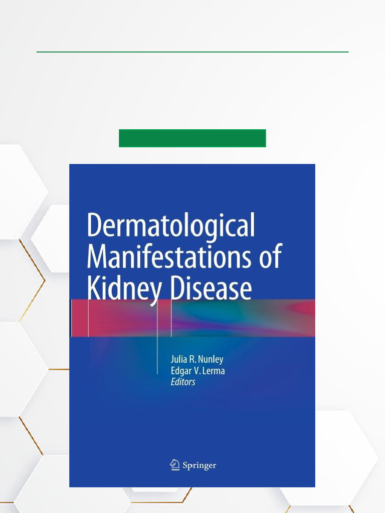 Kidney Disease Skin Manifestations Guide | PDF | Nephrology | Chronic ...