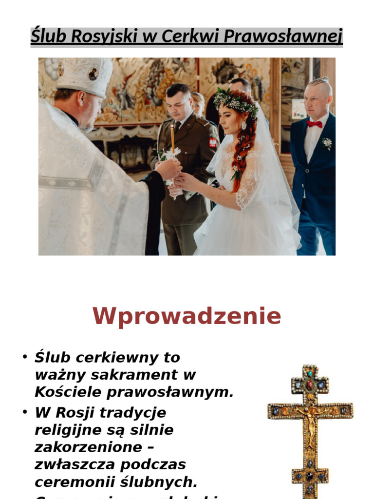 Slub Rosyjski W Cerkwi 3 | PDF