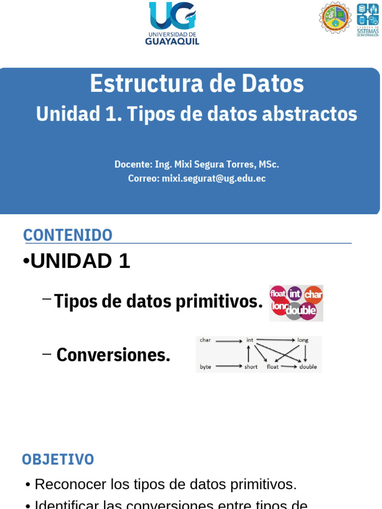 1-1 - Tipos Primitivos y Conversiones | PDF | Tipo de datos | Java ...
