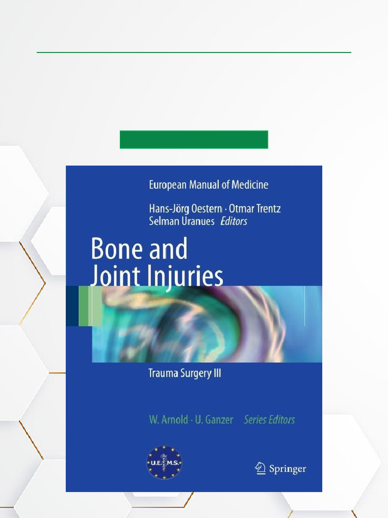 Bone and Joint Injuries Trauma Surgery III Direct Ebook Download | PDF ...