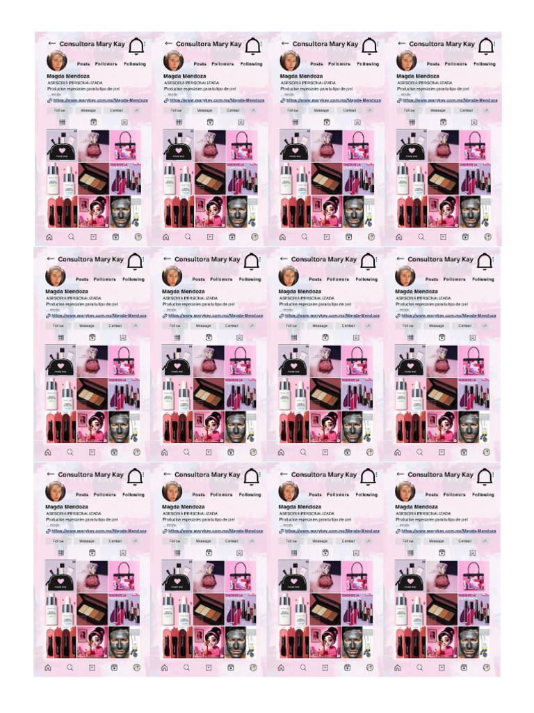 Tarjeta Presentacion Magda | PDF