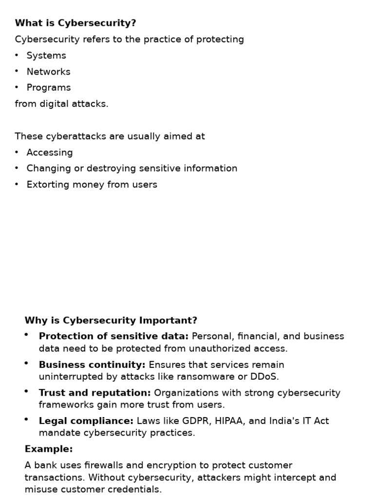 Cybersecurity Module5 Presentation | PDF | Security | Computer Security