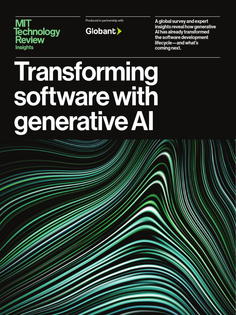 Globant Mit Report GenAI SDLC | PDF | Artificial Intelligence ...