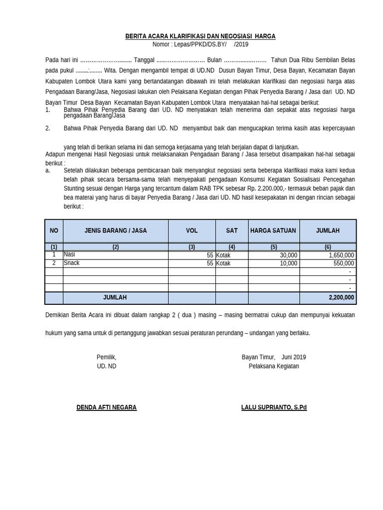 Daftar Hadir Mkd | PDF