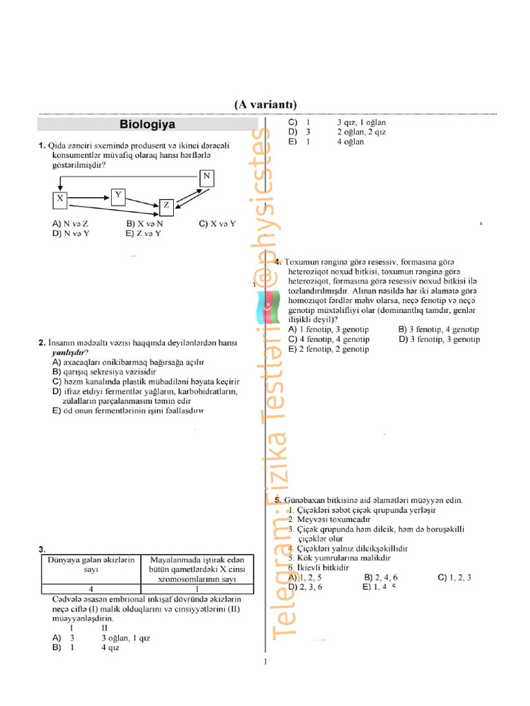 DİM II Şans IV Qrup 14 Iyul 2024 | PDF
