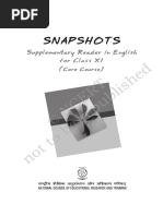 Class XI English Snapshots Reader | PDF