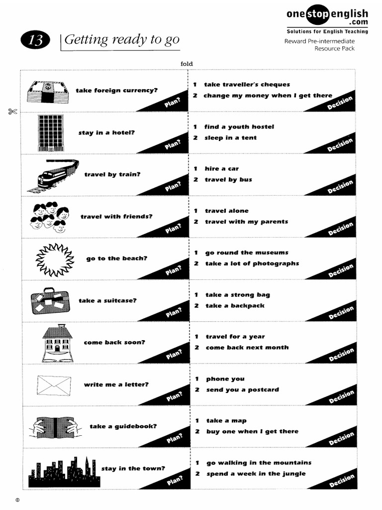 Getting Ready To Go | PDF