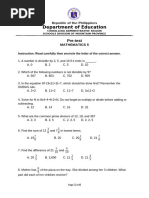 Rapid Mathematics Assessment Grades 4 to 6 Booklet | PDF