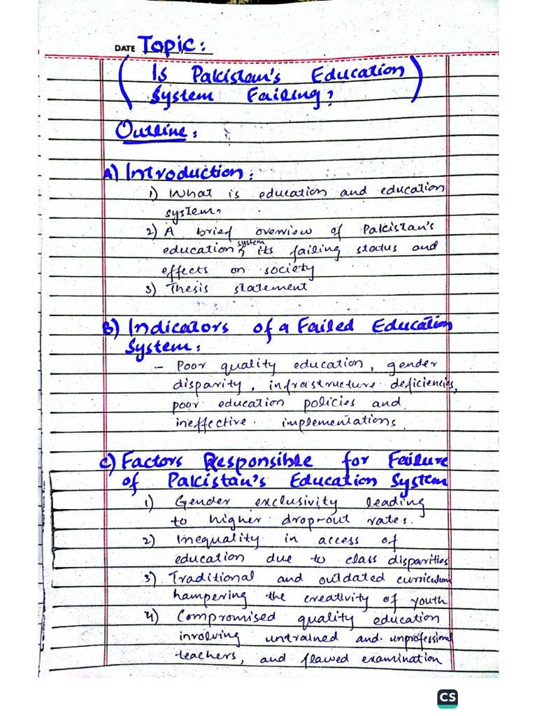 Essay Attempt For Css | PDF