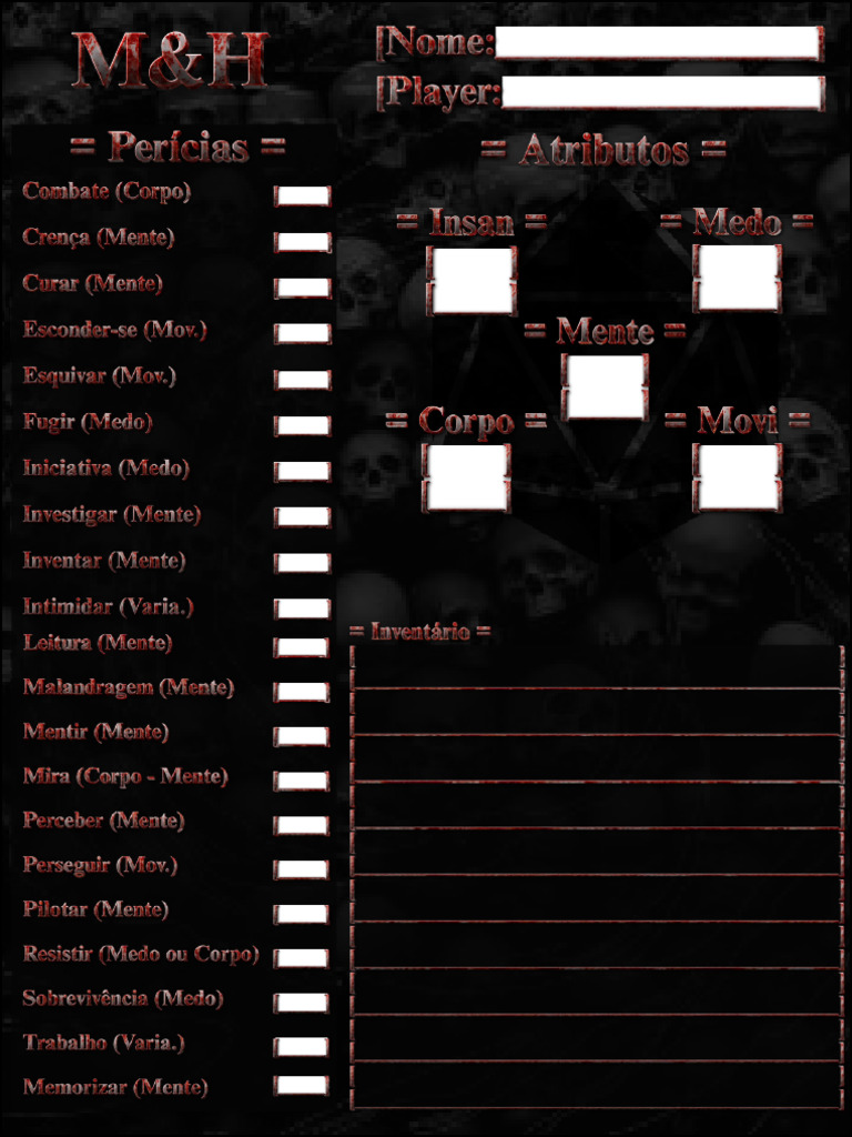 Ficha Pública M&H Dark - Compressed | PDF