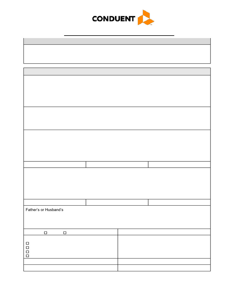 Background Verification Form Guidelines | PDF | Justice | Crime & Violence