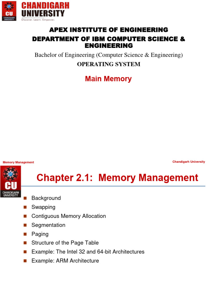 Operating System Unit-2 | PDF | Operating System | Computer Data Storage