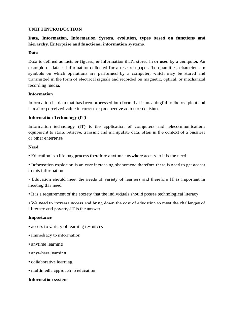 Information Management | PDF | Information Technology | Computing