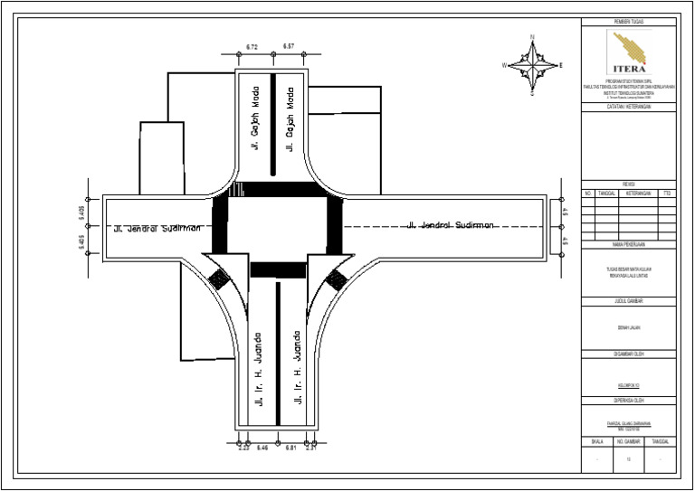 Denah Tampak Atas Jalan | PDF