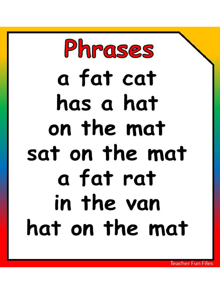 Phrases | PDF