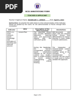 Daily Lesson Log With Annotation - Exponential Function Application ...
