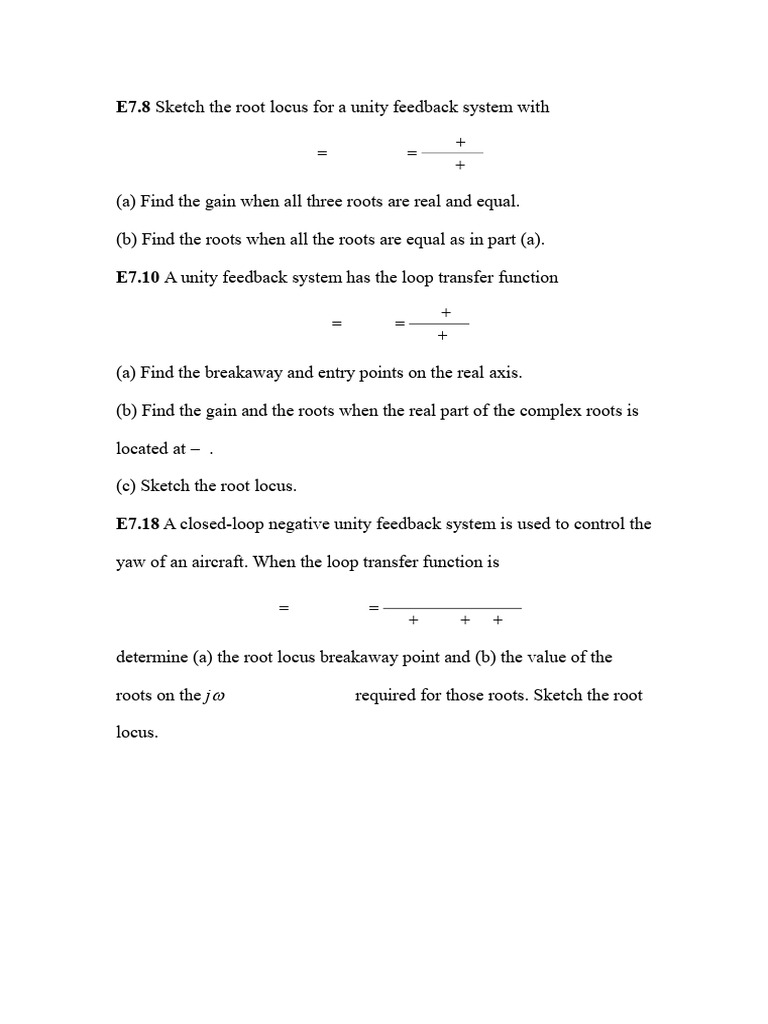 Chapter 7 Exercises | PDF