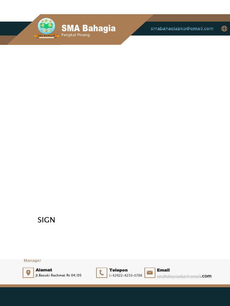 Kop Surat Modern 3 | PDF