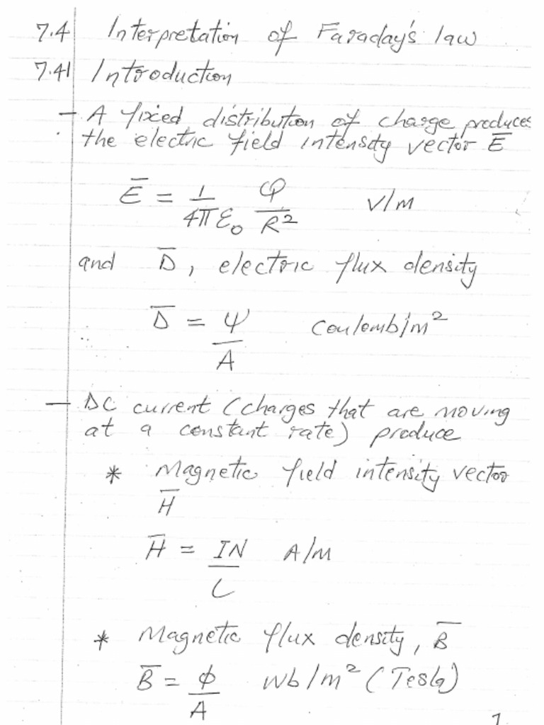 Interpreting Faradays - Law | PDF