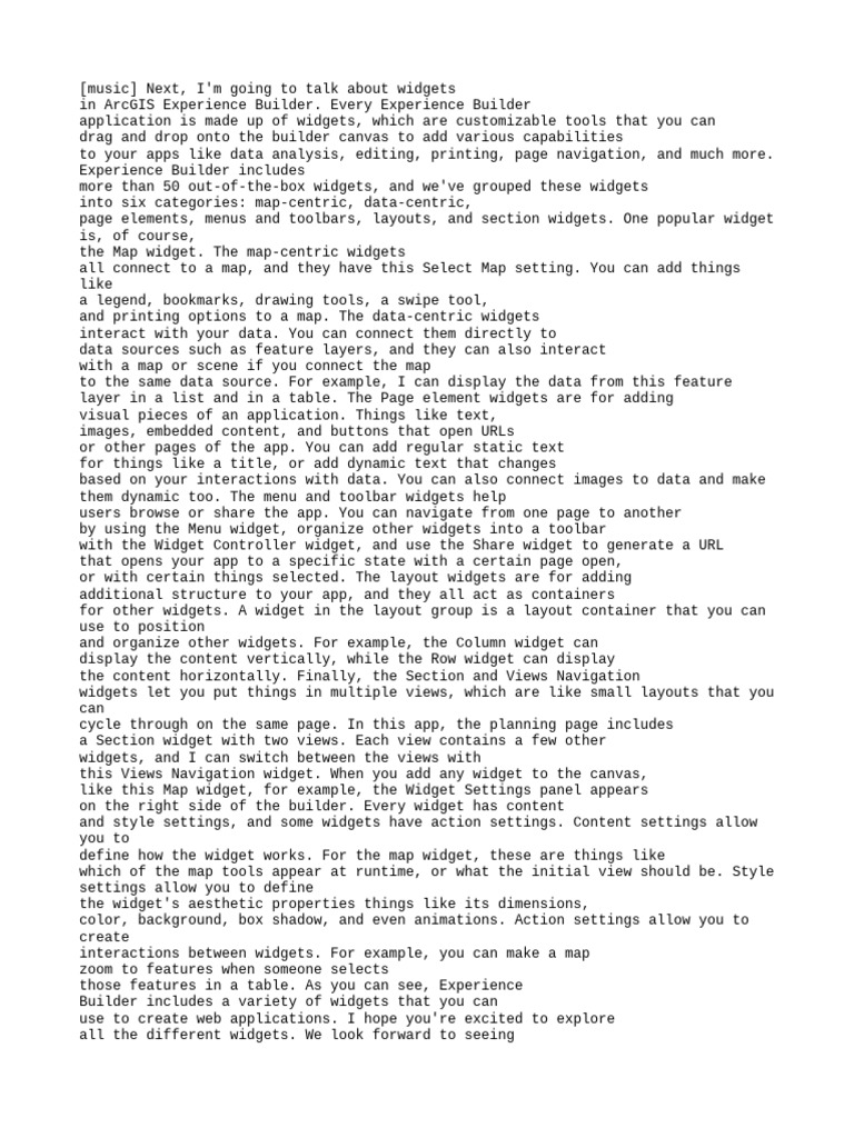 En-Modern Geo Apps MOOC - 402 - ExperienceBuilderWidgets - 2025 - v01 ...