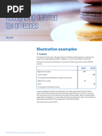 Deferred Tax on Leases and ROU Assets | PDF | Deferred Tax | Tax Deduction