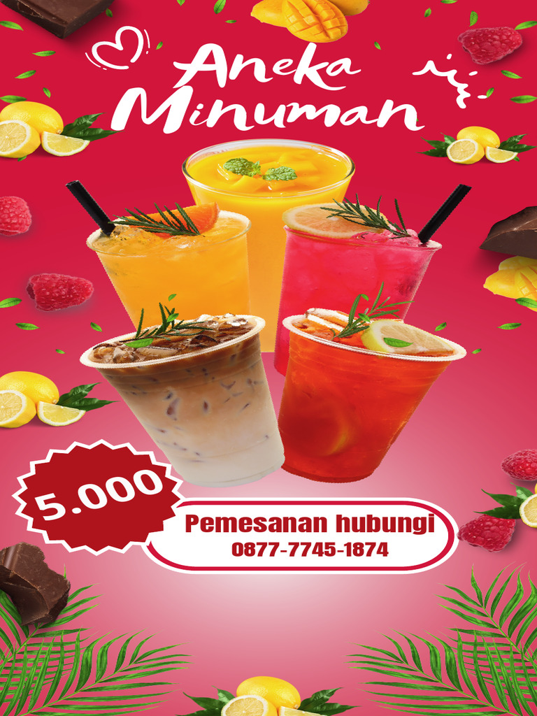Banner Kedai Aneka Minuman PDF | PDF