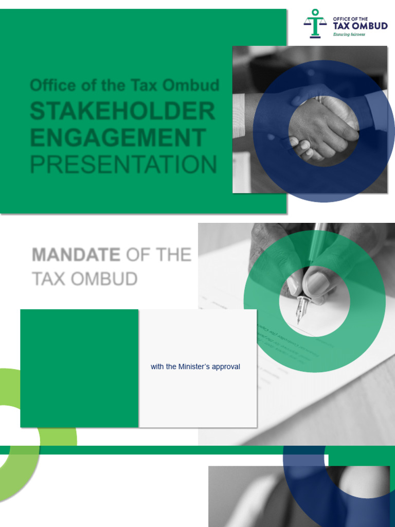 SARS Office of The Tax Ombud | PDF | Taxes | Government