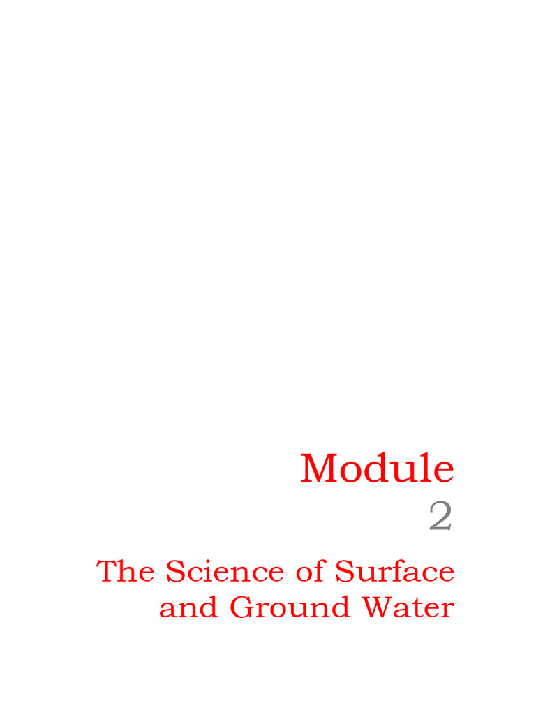 Science of Surface & Ground Water | PDF | Evapotranspiration | Monsoon