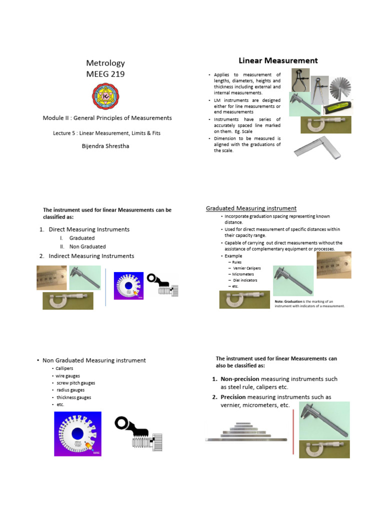 Birju 5.linear Measurement | PDF
