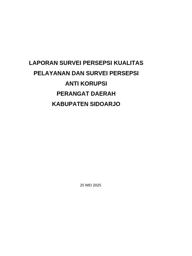 FORMAT Laporan SPKP SPAK 2024 | PDF