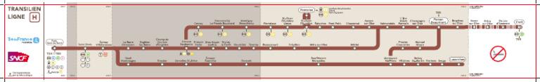 Plan de Ligne SNCF Ligne h.1577198334 | PDF