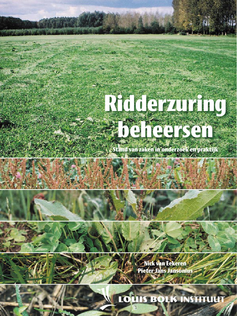Ridderzuring Beheersen: Stand Van Zaken in Onderzoek en Praktijk | PDF