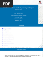 Understanding Conditional Statements and Selection in Pseudocode | PDF
