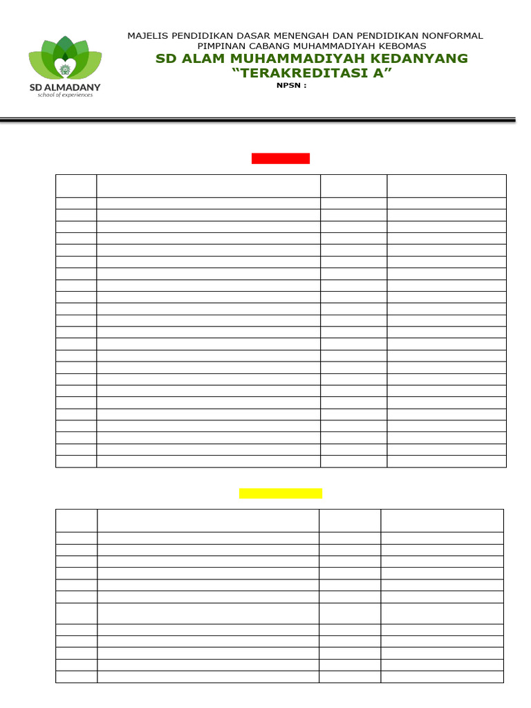 Pree School TK B | PDF