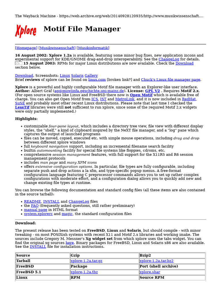 Xplore File Manager | PDF | Linux | Software