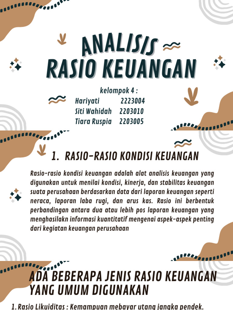 Analisis Rasio Keuangan Perusahaan | PDF