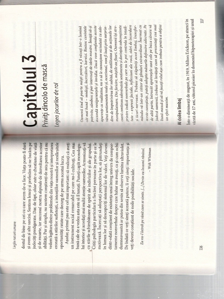 Robert Green - Legile Naturii Umane - Cap.3 | PDF