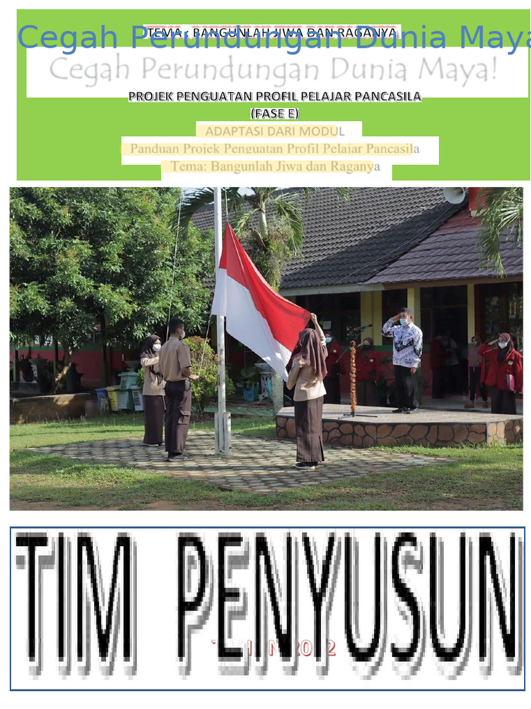 MODUL P5BK - TEMA BANGUNLAH JIWA DAN RAGANYA - PERUNDUNGAN - Anggi | PDF